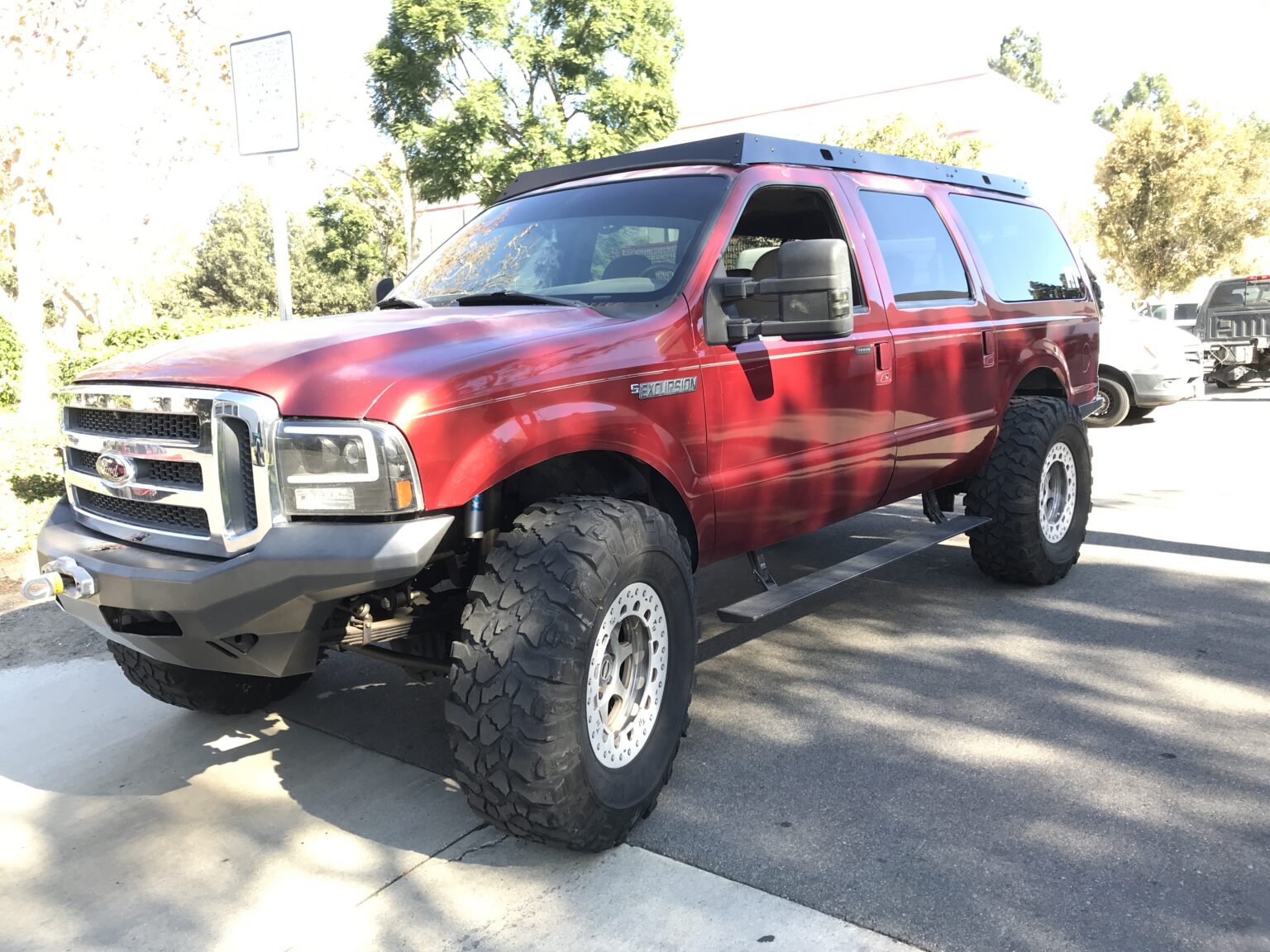 Ford Excursion Airstrike Roof Rack – Full Length 10′ – Weapons Grade ...